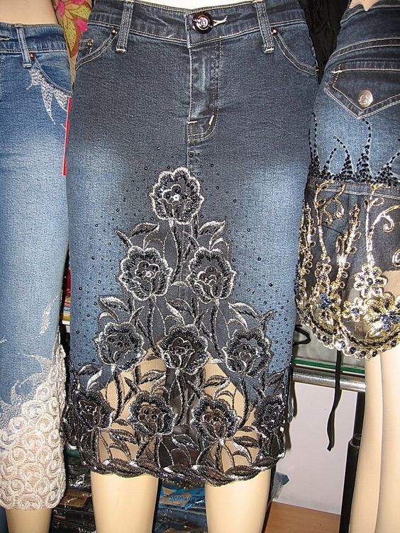 Comment customiser un jean: façons d’ajouter d’idées à vos vêtements en ...